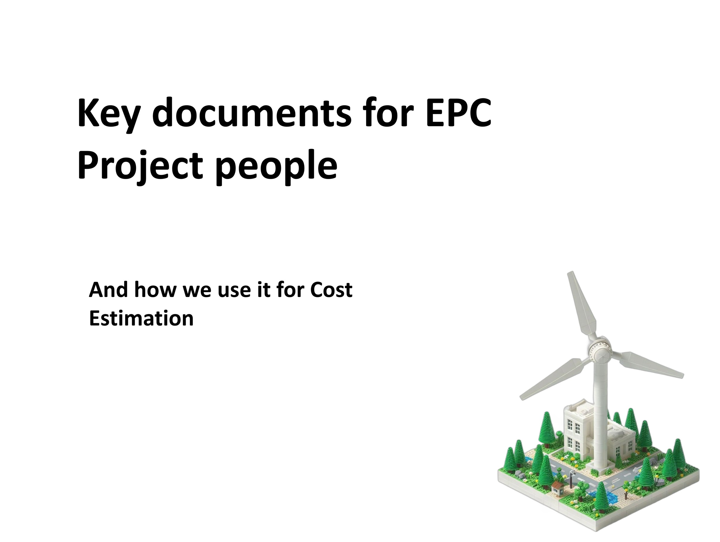 Key EPC documents for Project people - #EPC